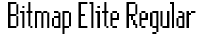 Bitmap Elite Regular Font: Free Download | MaisFontes