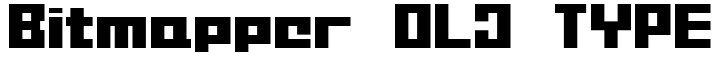 Bitmapper OLD TYPE: Free Font Download | MaisFontes