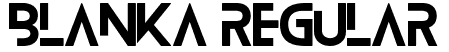 Blanka Regular Font: Free Download | MaisFontes