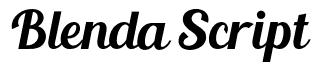 Blenda Script: Free Font Download | MaisFontes
