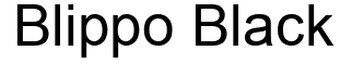 Blippo Black: Free Font Download | MaisFontes