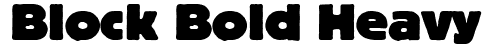 Block Bold Heavy: Baixar Fonte Grátis | MaisFontes