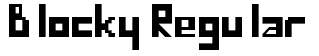 Blocky Regular: Baixar Fonte Grátis | MaisFontes