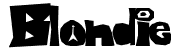 Blondie Font: Free Download | MaisFontes
