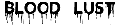 Blood Lust: Free Font Download | MaisFontes