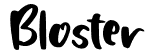 Bloster: Free Font Download | MaisFontes