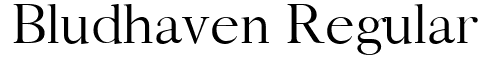 Bludhaven Regular Font: Free Download | MaisFontes