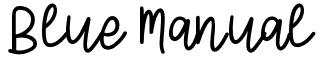 Blue Manual: Free Font Download | MaisFontes
