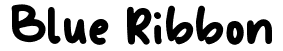 Blue Ribbon Font: Free Download | MaisFontes