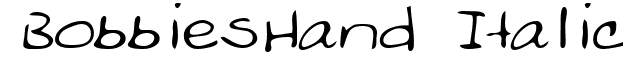 Bobbie Regular Font: Free Download | MaisFontes