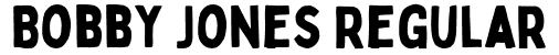 Bobby Jones Regular Font: Free Download | MaisFontes