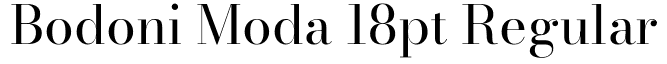 Bodoni Moda 18pt Regular: Free Font Download | MaisFontes