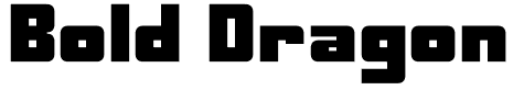 Bold Dragon Font: Free Download | MaisFontes