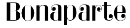 Bonaparte Font: Free Download | MaisFontes