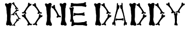 Bone Daddy: Free Font Download | MaisFontes