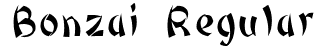 Bonzai Regular: Free Font Download | MaisFontes