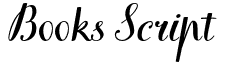 Books Script: Free Font Download | MaisFontes