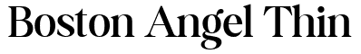 Boston Angel Regular Font: Free Download | MaisFontes