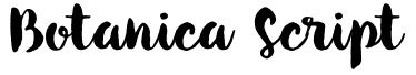 Botanica Script: Download Free Font | MaisFontes