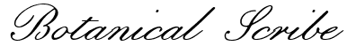 Botanical Scribe: Free Font Download | MaisFontes