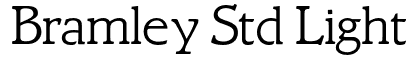 Bramley Std Light Font: Free Download | MaisFontes
