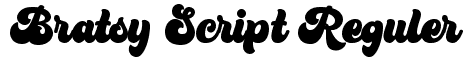 Bratsy Script Outline Font: Free Download | MaisFontes