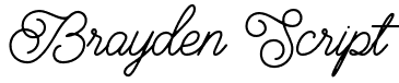 Brayden Script: Free Font Download | MaisFontes