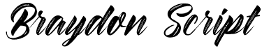 Braydon Script: Free Font Download | MaisFontes