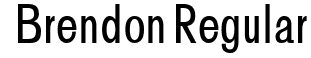 Brendon Regular: Free Font Download | MaisFontes