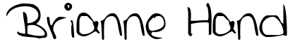 Brianne Hand: Free Font Download | MaisFontes
