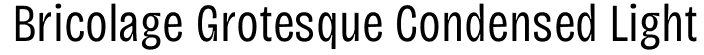 Bricolage Grotesque Condensed Família de Fontes: Baixe Grátis (Google ...
