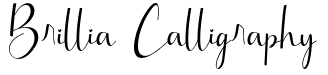 Brillia Calligraphy Font: Free Download | MaisFontes
