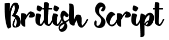 British Script: Free Font Download | MaisFontes