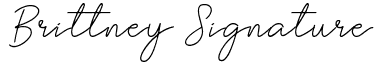 Brittney Signature: Free Font Download | MaisFontes