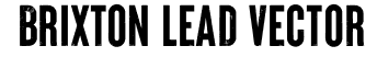 Brixton Lead Vector: Download Free Font | MaisFontes