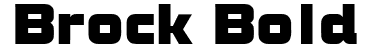 Brock Bold: Free Font Download | MaisFontes