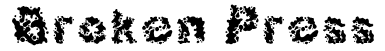 Broken Press: Free Font Download | MaisFontes