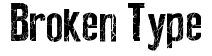 Broken Type: Free Font Download | MaisFontes