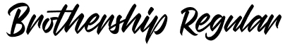 Brothership Regular: Free Font Download | MaisFontes