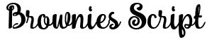 Brownies Script: Free Font Download | MaisFontes
