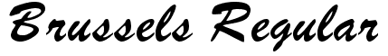Brussels Regular: Free Font Download | MaisFontes
