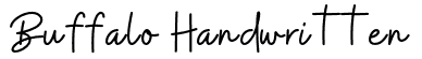 Buffalo Handwritten: Free Font Download | MaisFontes
