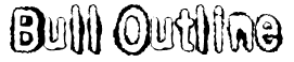 Bull Outline: Free Font Download | MaisFontes