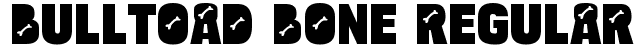 Bulltoad Bone Regular: Free Font Download | MaisFontes