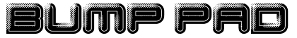 Bump Pad Font: Free Download | MaisFontes