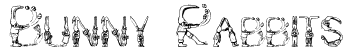 Bunny Rabbits: Free Font Download | MaisFontes