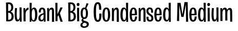 Burbank Big Regular Black Font: Free Download | MaisFontes