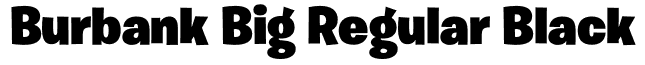 Burbank Big Condensed Bold Font: Free Download | MaisFontes