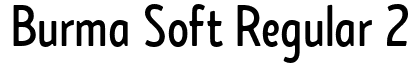 Burma Soft Regular 2: Free Font Download | MaisFontes