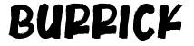 Burrick: Free Font Download | MaisFontes